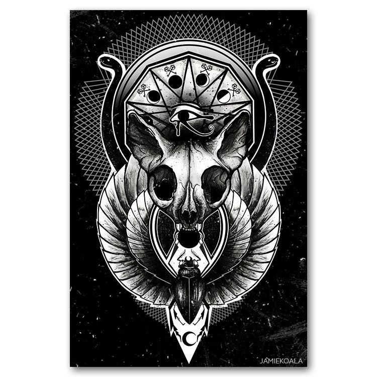 Bastet Print – Koala Art & Design