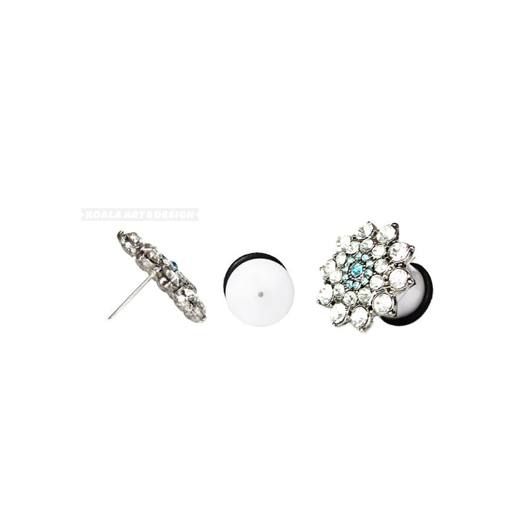 White Plug Earring Converter – Koala Art & Design